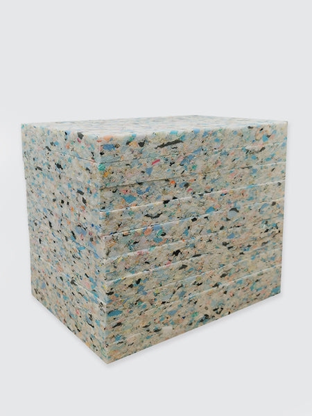 Yoga Studio 1'' Inch Chip Foam Half Yoga Block (10 Pack) –Yoga Studio Store